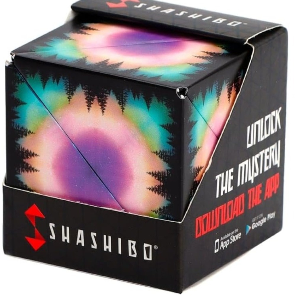 New SHASHIBO SHAPE SHIFTING BOX SENSORY CUBE MOON EXPLORER SERIES ...